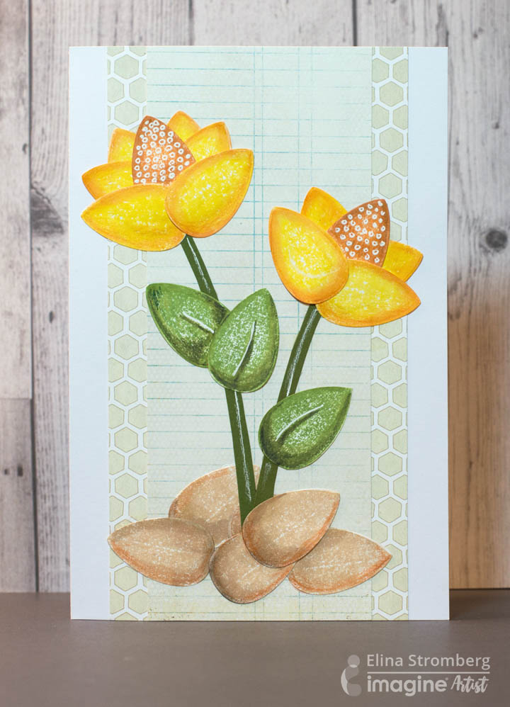 Learn How To Make A Paper Flower Spring Card | Imagine Blog