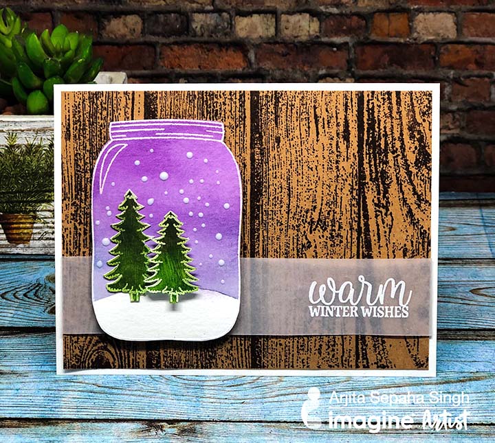 Use VersaMagic and Brilliance Ink to Quickly Color a Card | Imagine Blog