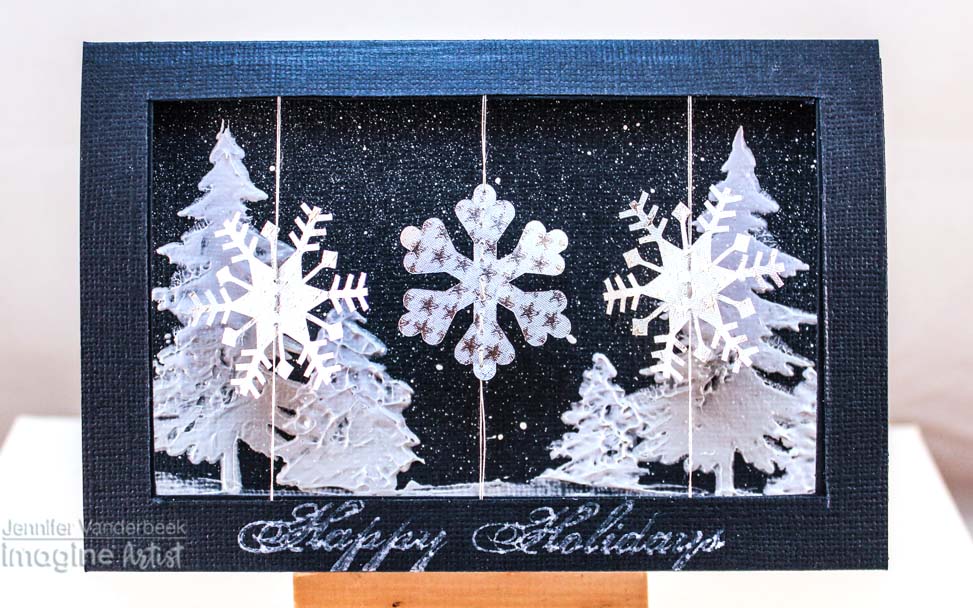See How to Create a Snowflake Spinner Card | Imagine Blog
