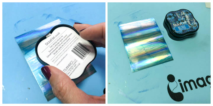 Create a Frosted Blue Season’s Greetings Card | Imagine Blog