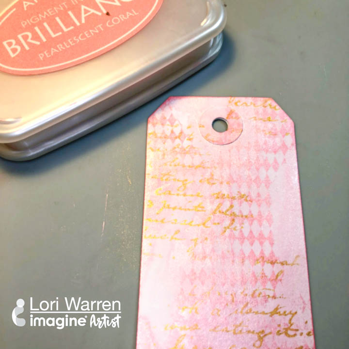 See How to Create Rose Gold Theme Gift Tag | Imagine Blog