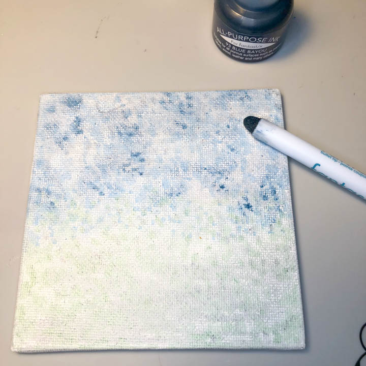 See a Stamping Technique Inspired by Impressionism | Imagine Blog