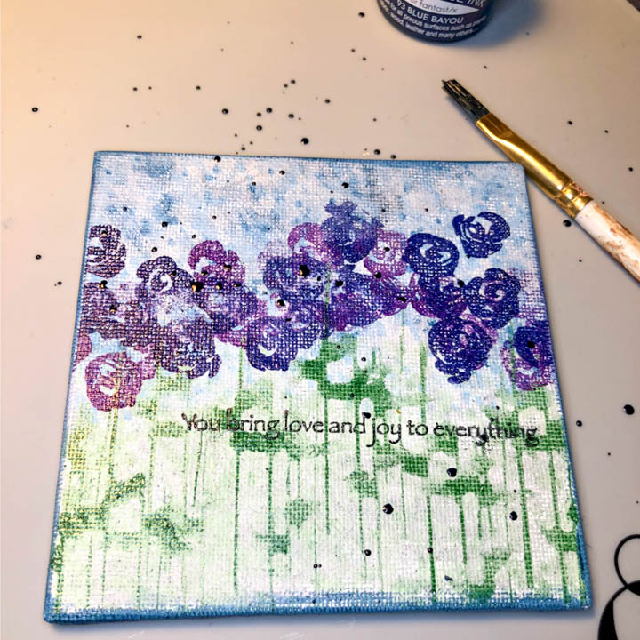 See a Stamping Technique Inspired by Impressionism | Imagine Blog