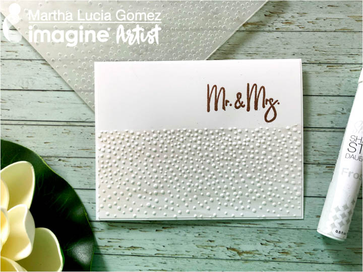Learn How To Create A DIY White Wedding Invitation With Texture ...