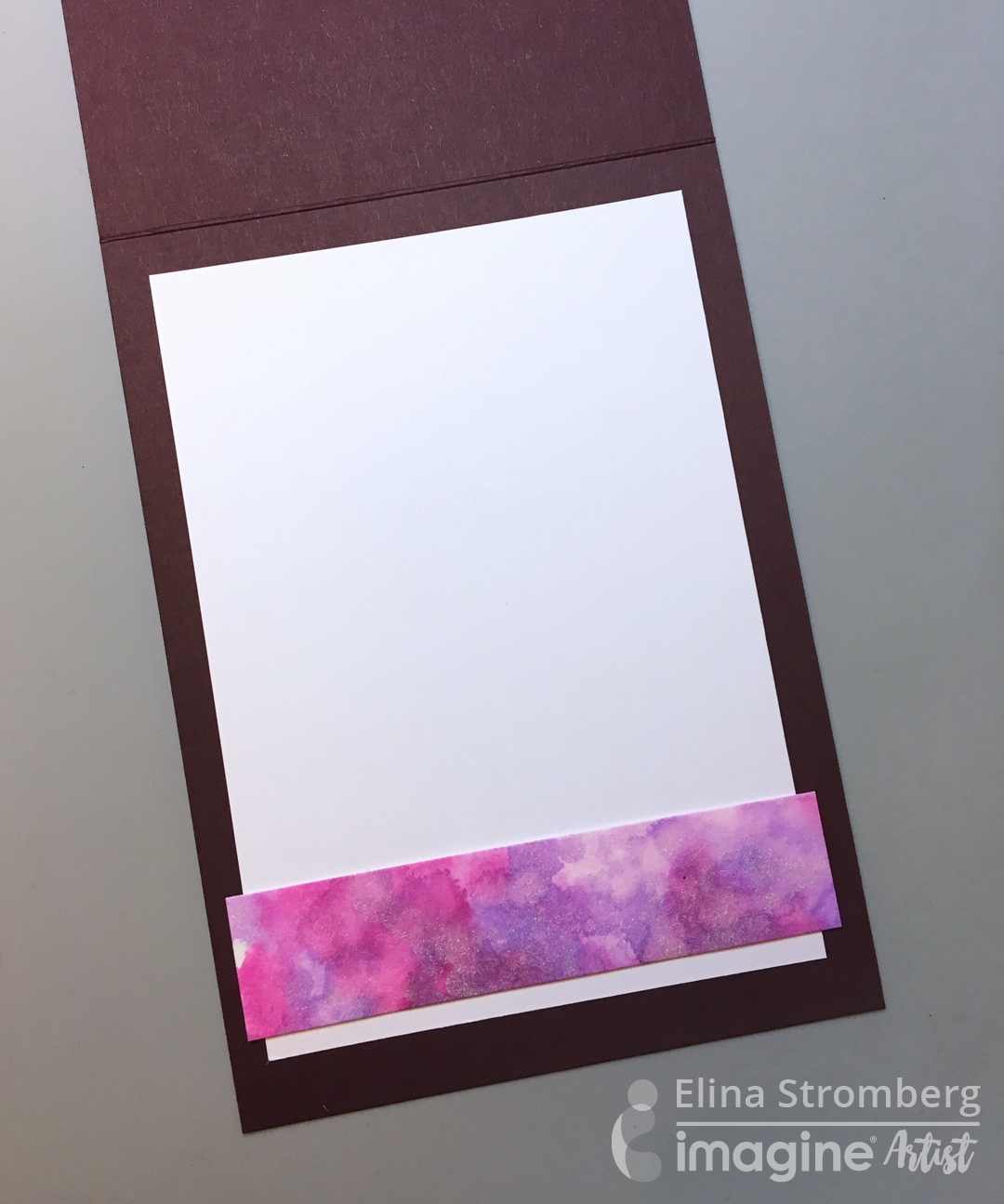 See How To Make A Birthday Card With A Dynamic Look | Imagine Blog