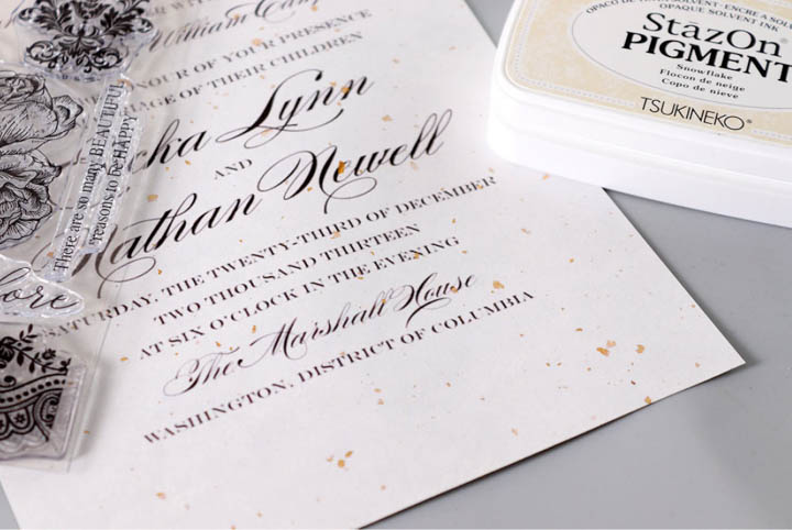 See How to Create a Layered Wedding Invitation | Imagine Blog