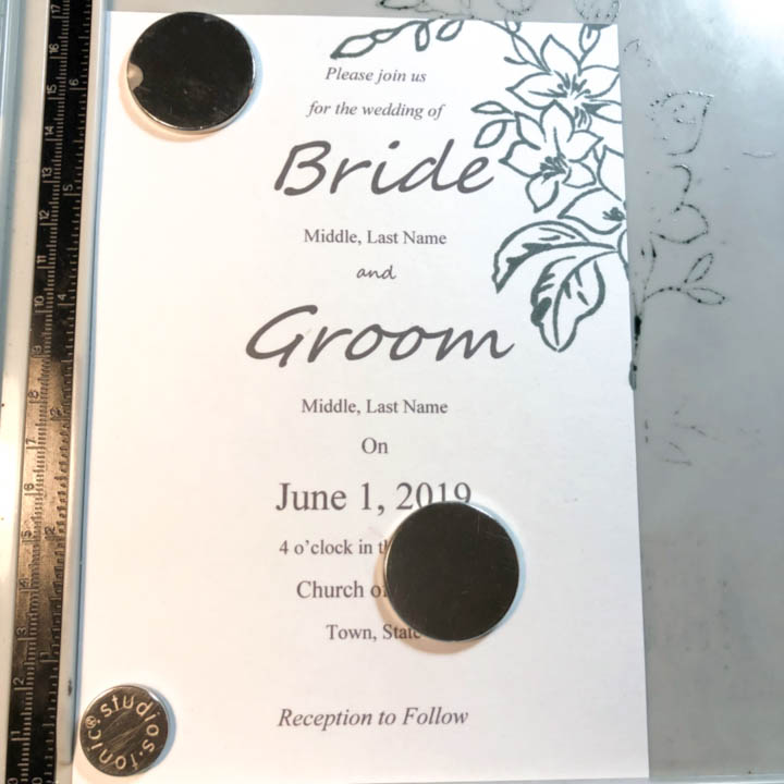 Create a Quick, Easy and Elegant Wedding Invitation | Imagine Blog
