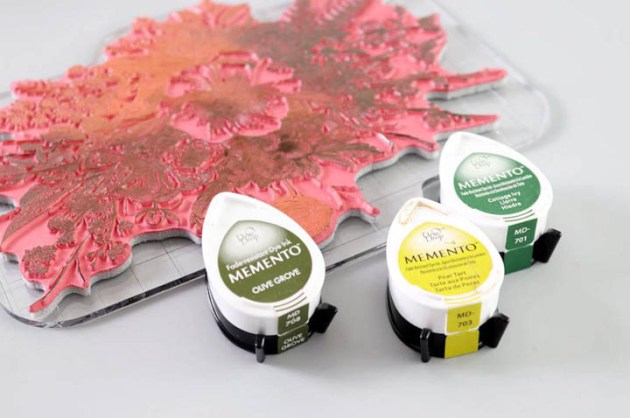 Create a Beautiful Mixed Media Layout in Shades of Green | Imagine Blog