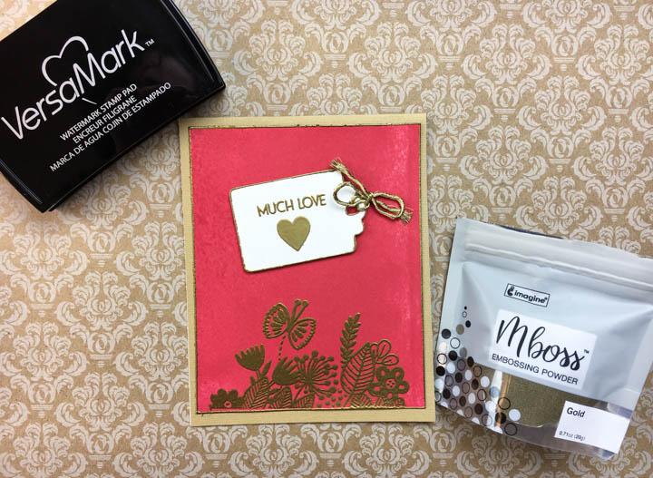 Introducing Mboss Embossing Powder | Imagine Blog