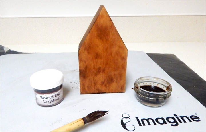 Learn to Create a Quick and Easy Wood House with Walnut Crystals ...