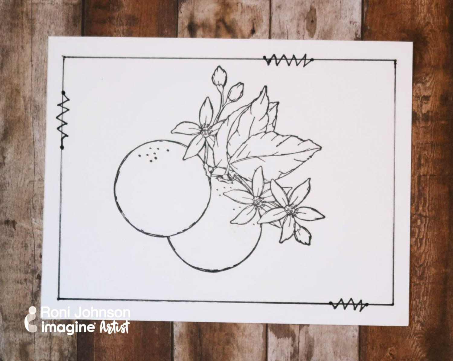 Quick & Easy: Stamp & Drawing Technique | Imagine Blog