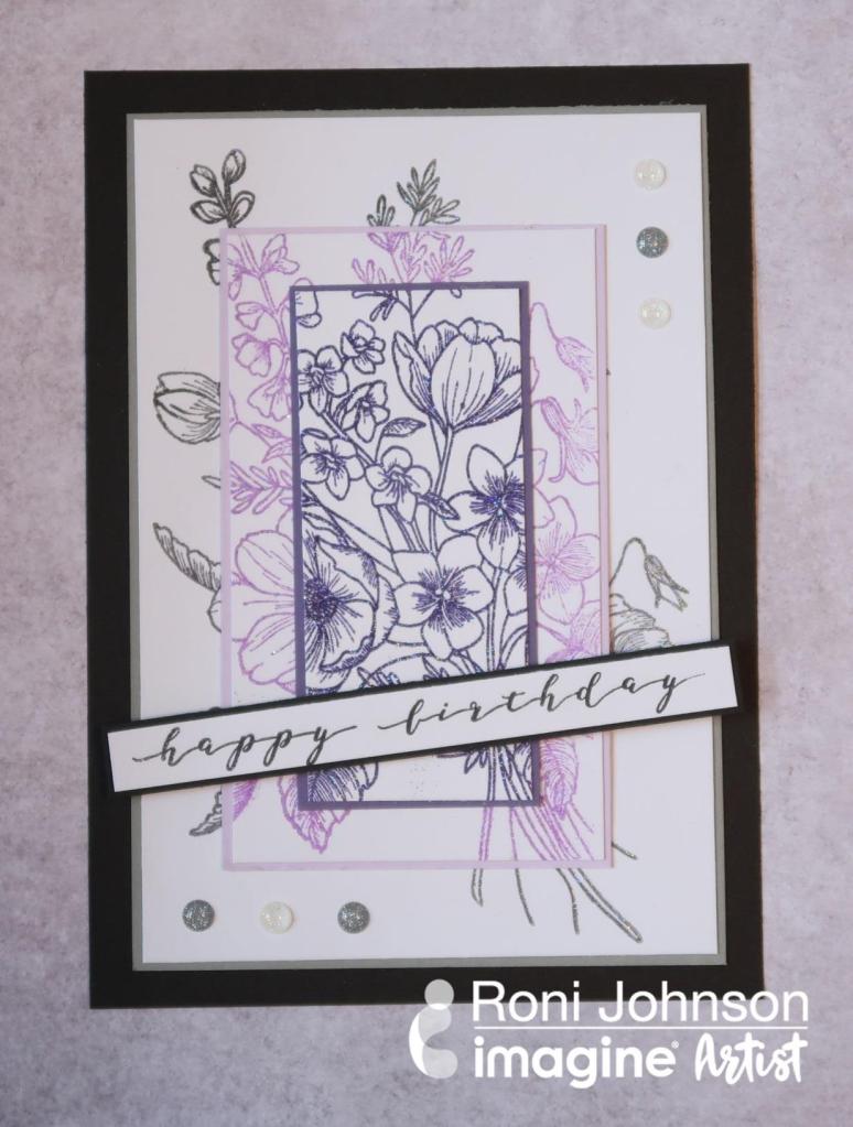 Add Dimension to a Single Stamp with Layers | Imagine Blog