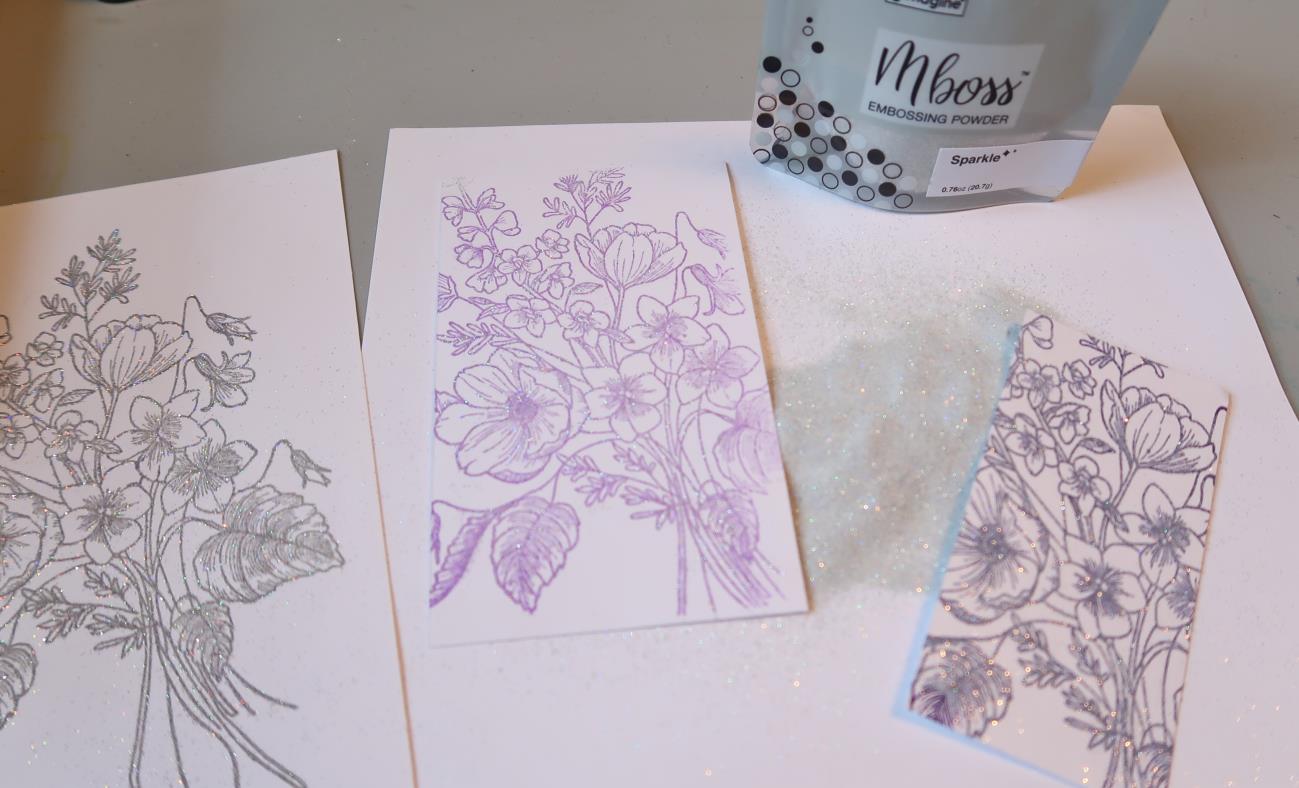 Add Dimension to a Single Stamp with Layers | Imagine Blog