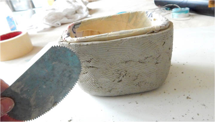 Use a Yogurt Container as a Clay Template | Imagine Blog