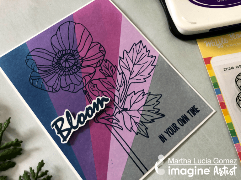 See How to Use Blending and Embossing to Create a Beautiful Card ...