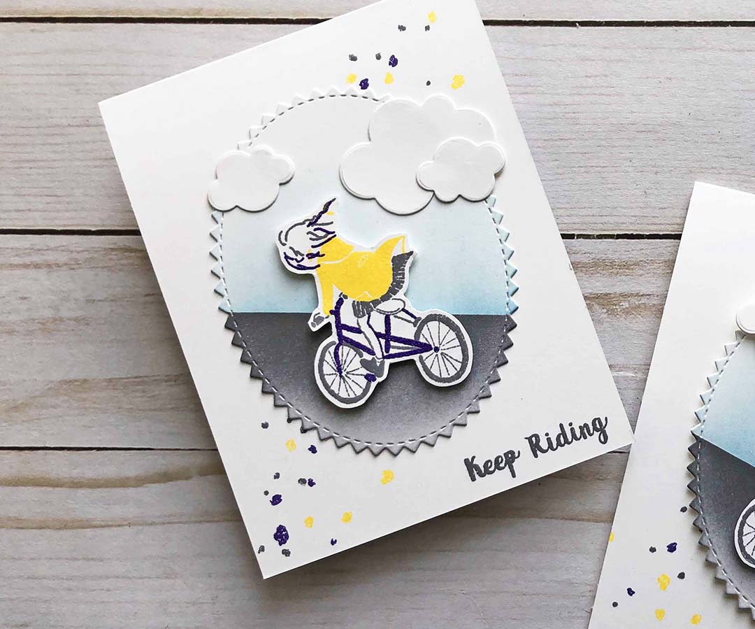 Learn How to Use Layered Stamps with Heat Embossing | Imagine Blog