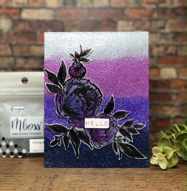 Learn How to Make an Embossed Background with Mboss | Imagine Blog