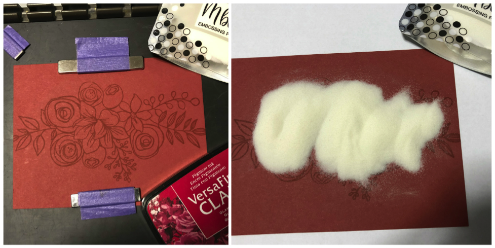 Learn How to Design a Crimson Color Greeting Card | Imagine Blog