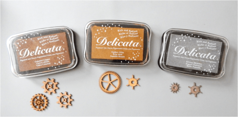 Color a Wooden Box with Walnut Ink And Delicata Metallic Inks | Imagine ...