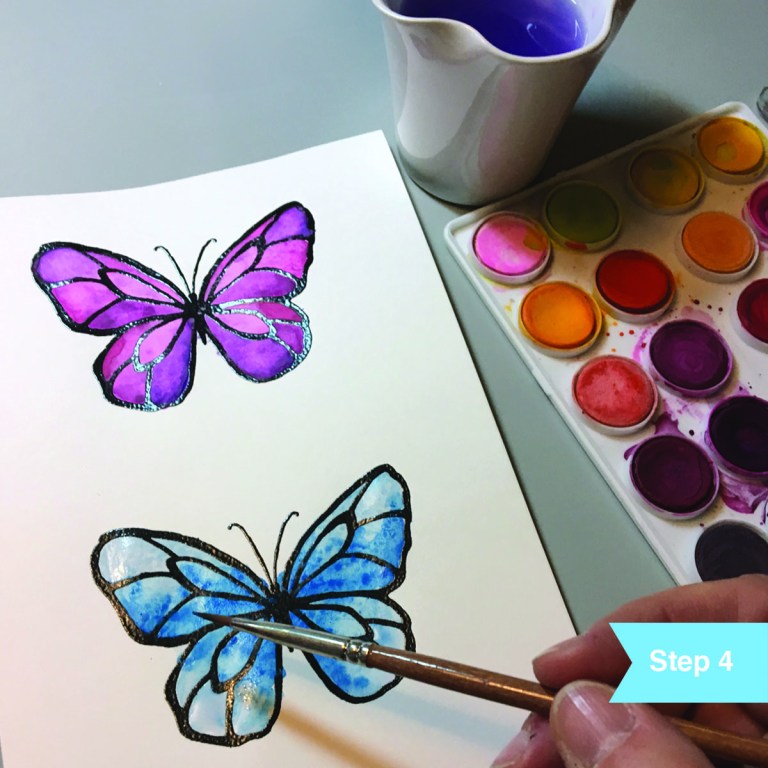 Quick & Easy: Embossing and Watercoloring Technique | Imagine Blog