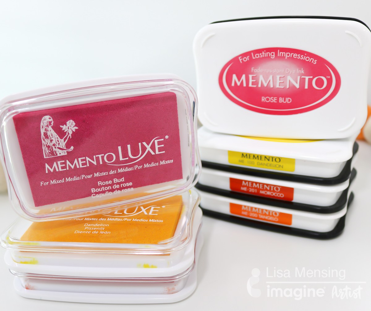Beginner Guide: Memento Dye verses Memento Luxe Pigment Ink | Imagine Blog
