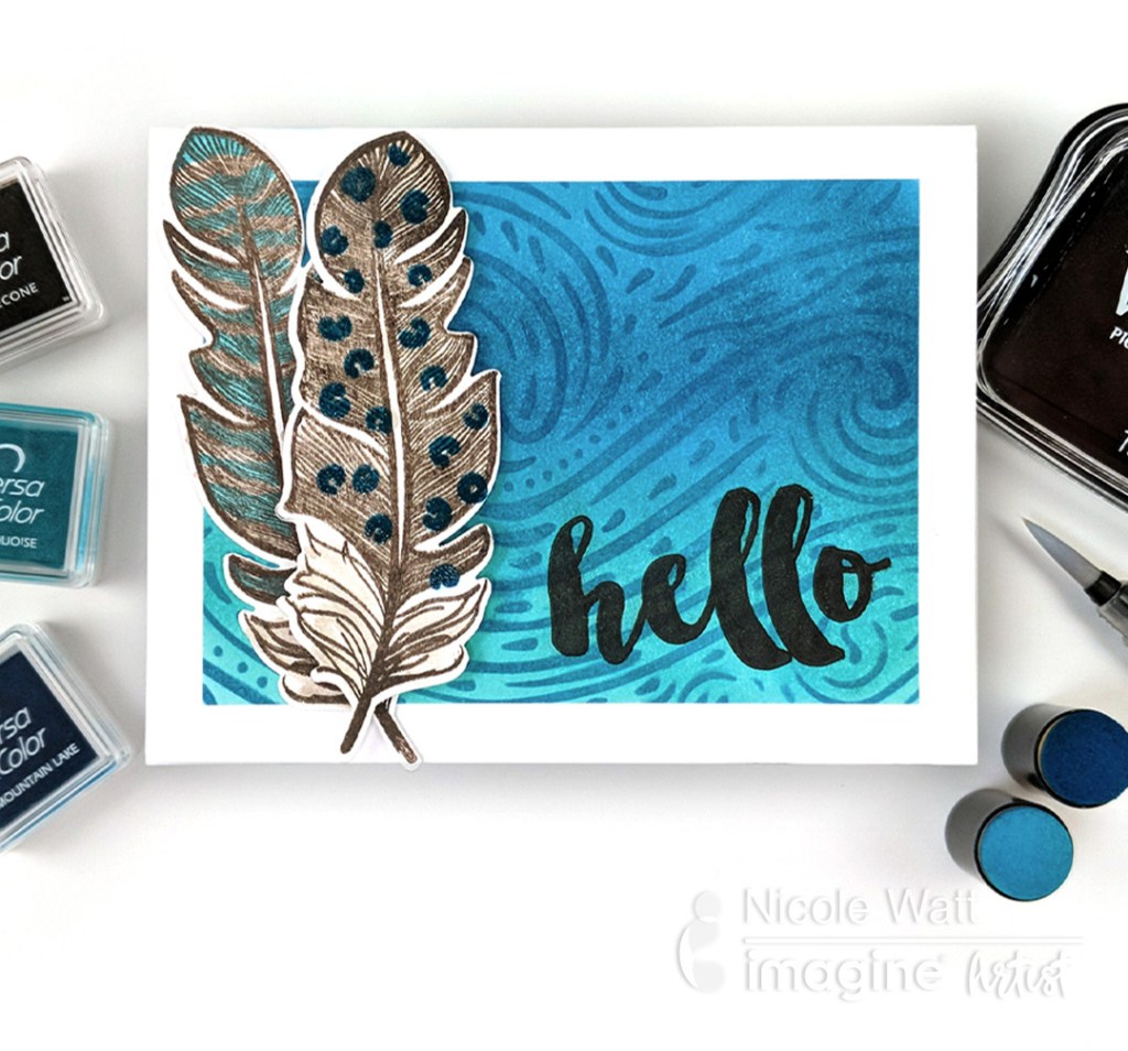 Beginner Guide: 5 Ways to use VersaColor Ink for Cardmaking | Imagine Blog