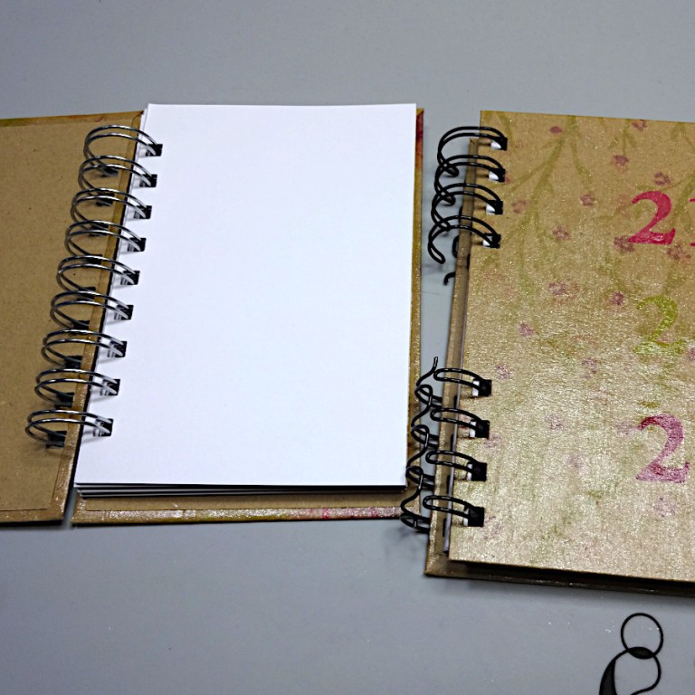 Create a Beautiful Kraft Paper Notebook with Walnut Inks | Imagine Blog