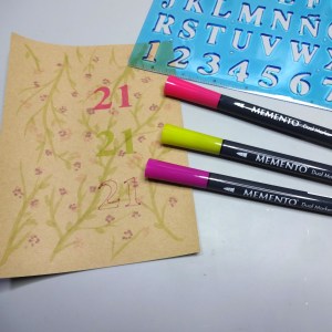 Create a Beautiful Kraft Paper Notebook with Walnut Inks | Imagine Blog