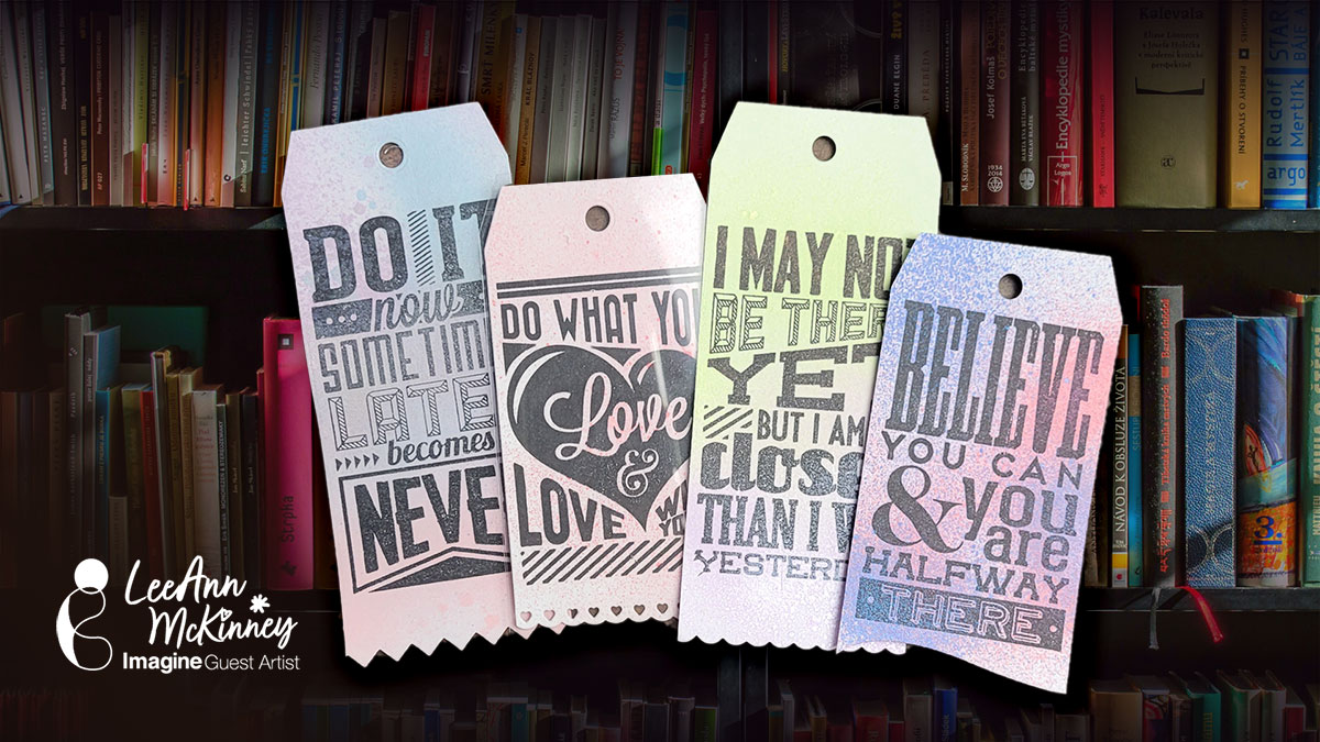 Make Fun Motivational Bookmarks using Fireworks! Shimmery Craft Spray ...