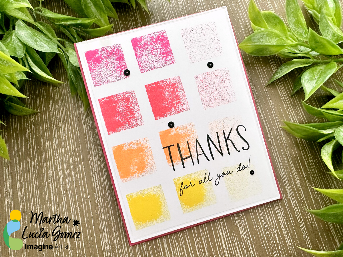 Quick and Easy Thank You Card | Imagine Blog