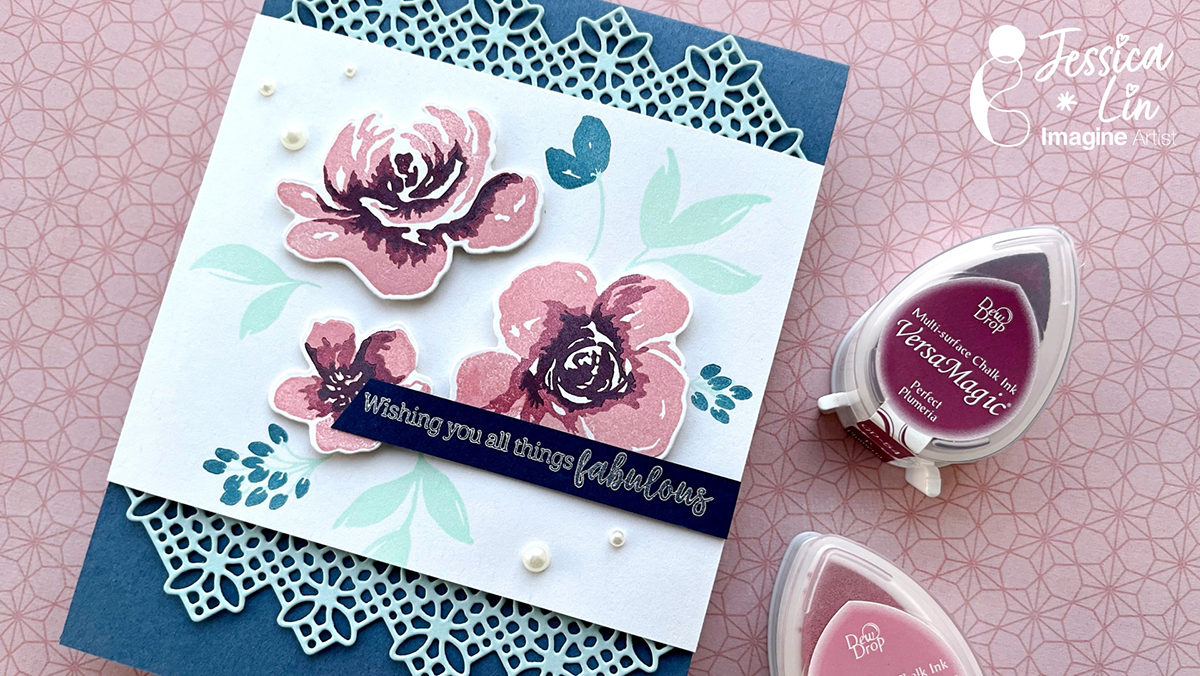 Stamp Layering with VersaMagic Ink Pads | Imagine Blog