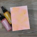 Let’s Make a Pantone Peach Fuzz Colored Card | Imagine Blog