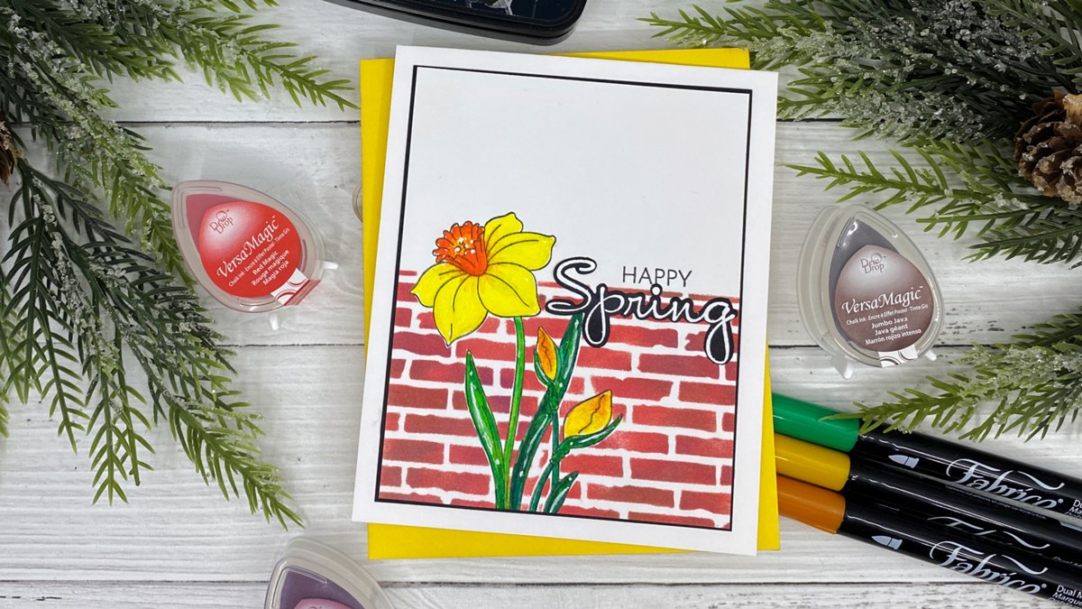 Make a Happy Spring Card | Imagine Blog