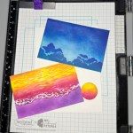 How to Make A Dramatic Sunset Card | Imagine Blog