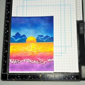 How to Make A Dramatic Sunset Card | Imagine Blog