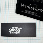 How to Make A Dramatic Sunset Card | Imagine Blog