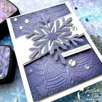 Stunning Monochromic Winter Snowflake Card | Imagine Blog